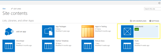 Hello World Site Contents | TechBytes Hello World Site Contents | TechBytes