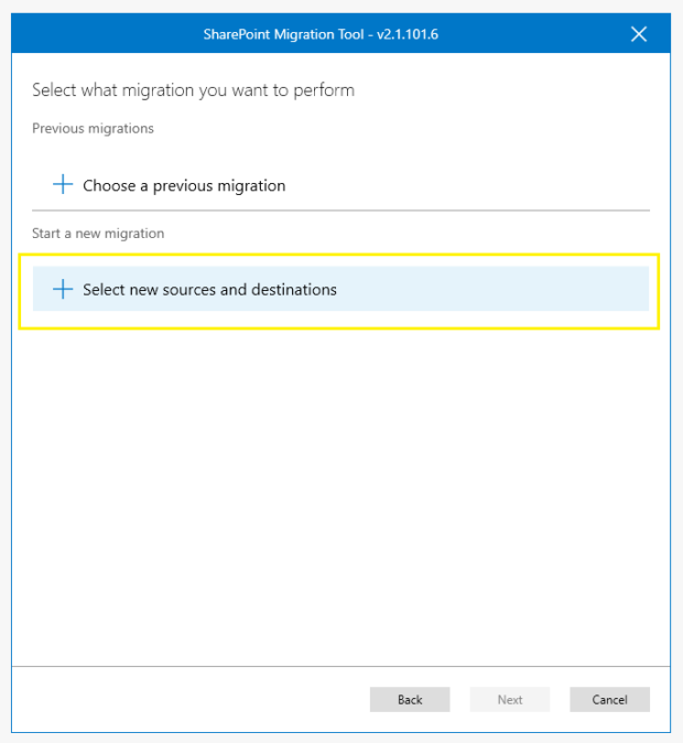 How to use the SharePoint Migration Tool